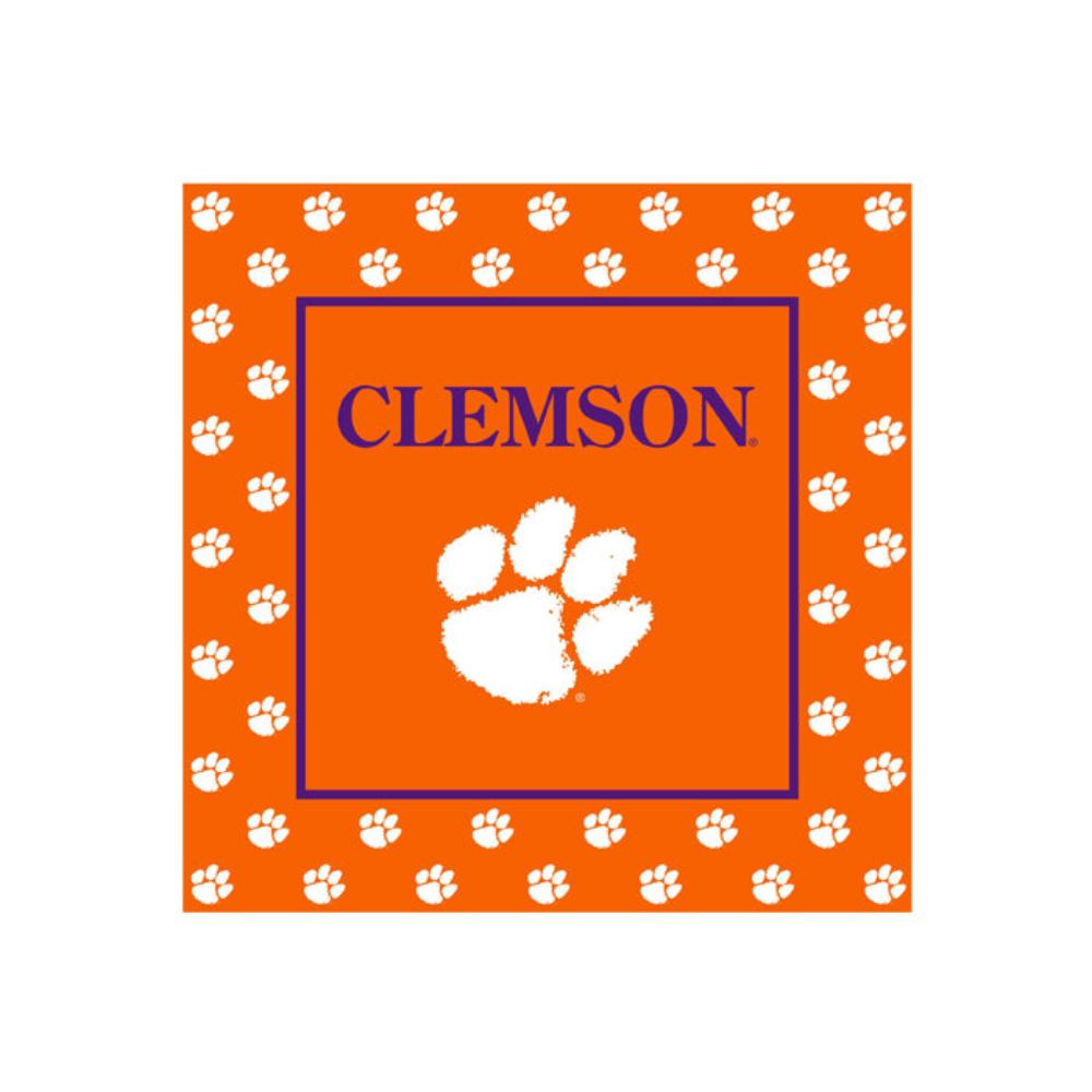 Clemson Tigers Luncheon Napkins | Westrick & Co.