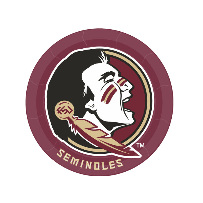 Florida State Seminoles 9" Plates | Westrick & Co.