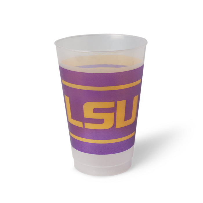 LSU Tigers Frosted Cups | Westrick & Co.
