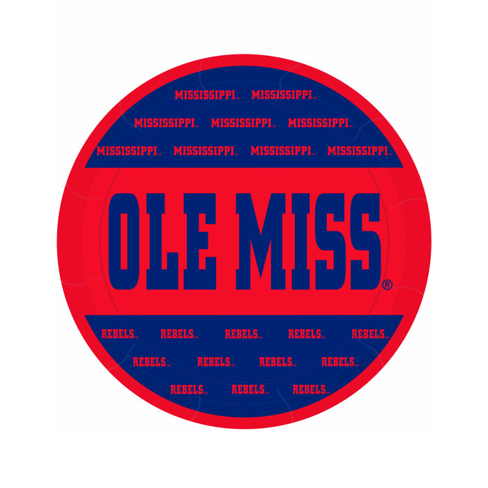 Mississippi Rebels 7" Plates | Westrick & Co.