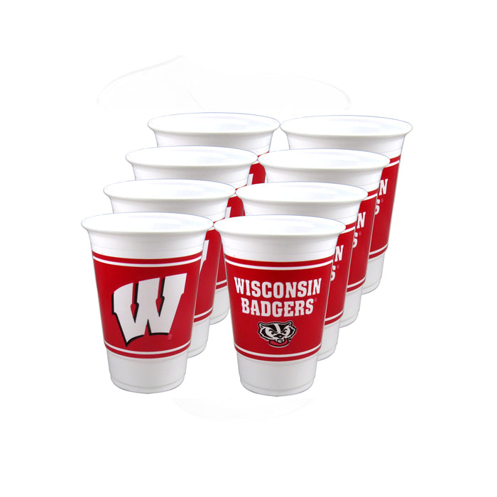 Wisconsin Badgers 16oz Cups | Westrick & Co.