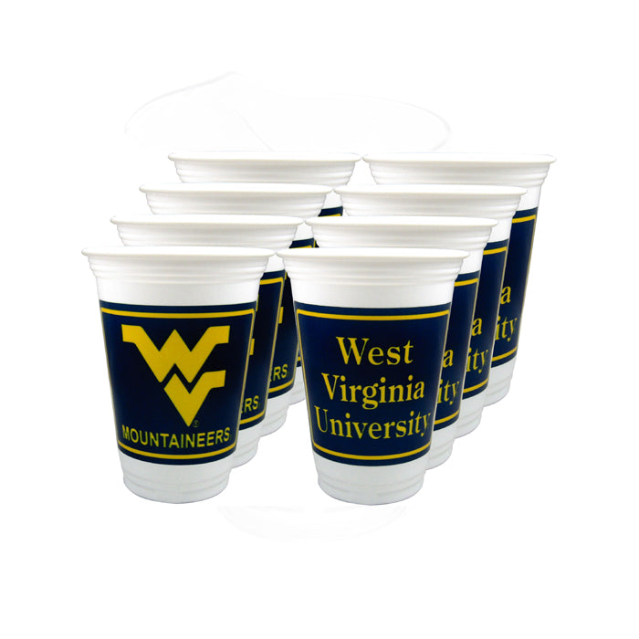 West Virginia Mountaineers 16oz Cups | Westrick & Co.